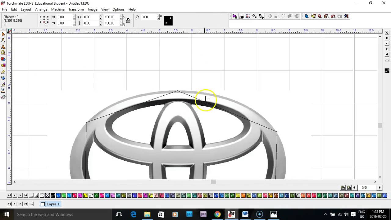 Torchmate CAD Tutorial - Key Holder - YouTube
