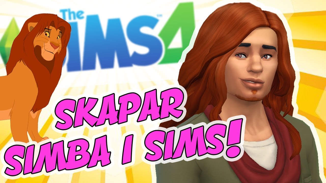 Gör Simba i Sims 4 🦁 - YouTube
