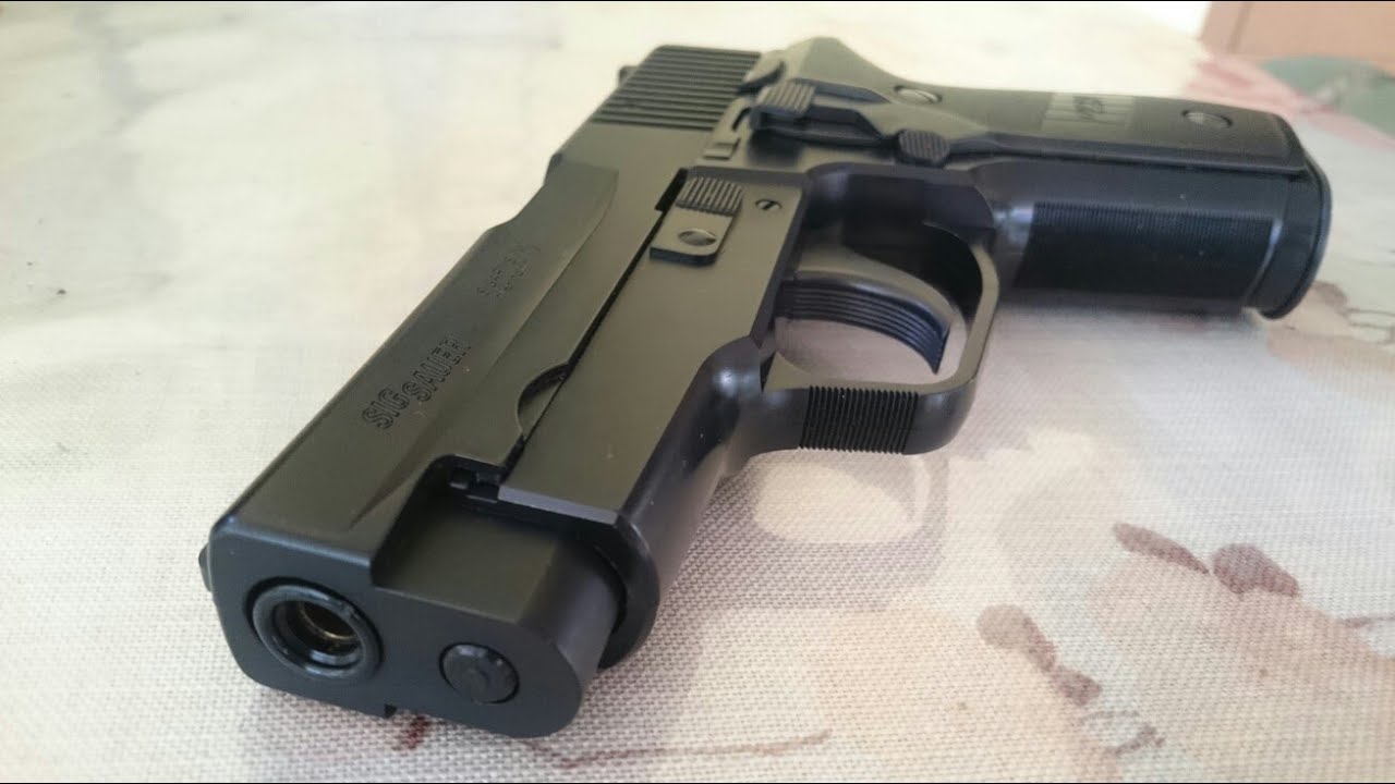 Tokyo Marui Spring Sig Sauer P228 Second Joss Fisik 95% - YouTube