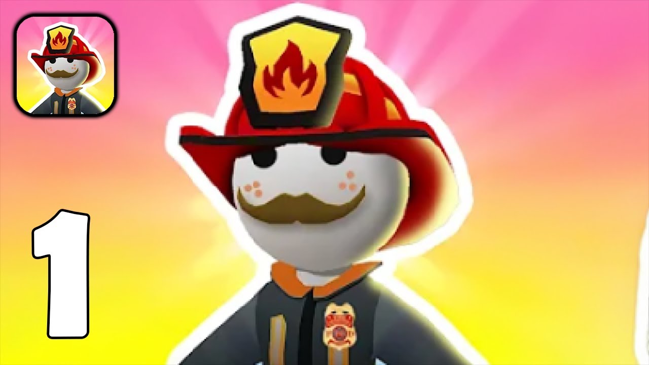 Hero Department - Stickman Firemen - Part 1 - Gameplay Walkthrough (iOS ...