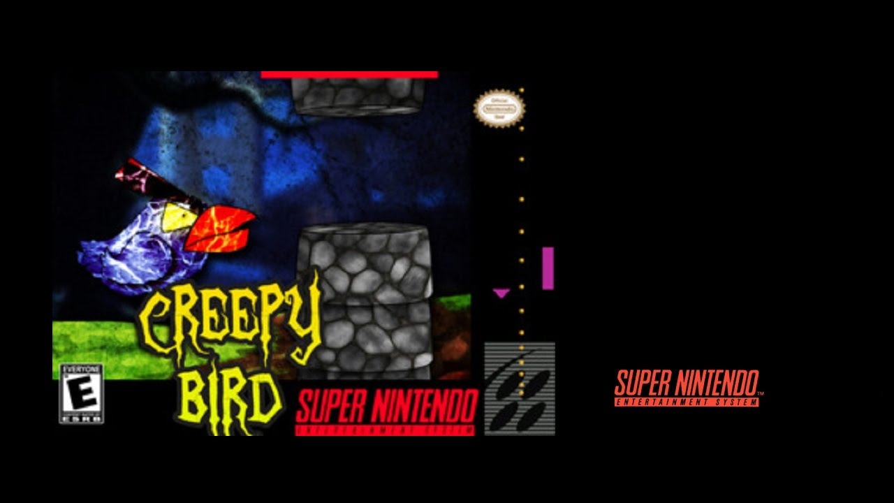 Creepy Bird (Super Nintendo) Homebrew (Gameplay) The SNES Files - YouTube