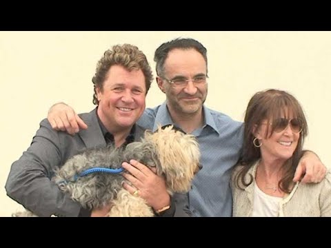 Michael Ball opens new Bionic Vet kennels - YouTube