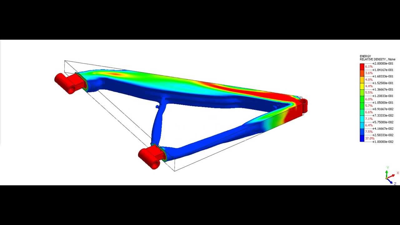 Wishbone Topology Optimization - YouTube