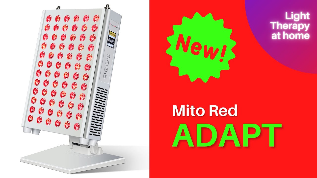 NEW Mito Red Adapt therapy lights - short presentation - YouTube