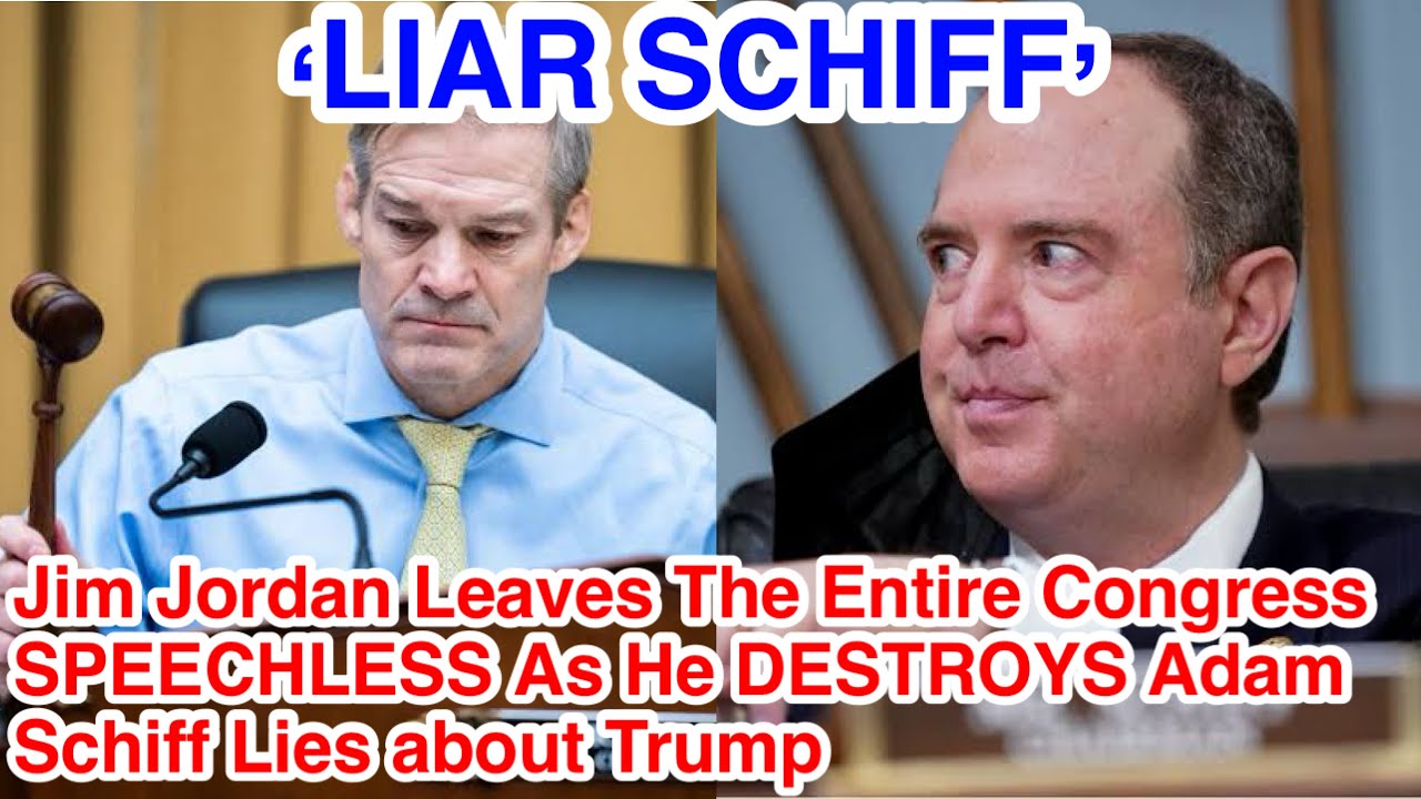 LYING ADAM SCHIFF Explodes at Jim Jordan, Regrets it Instantly - YouTube