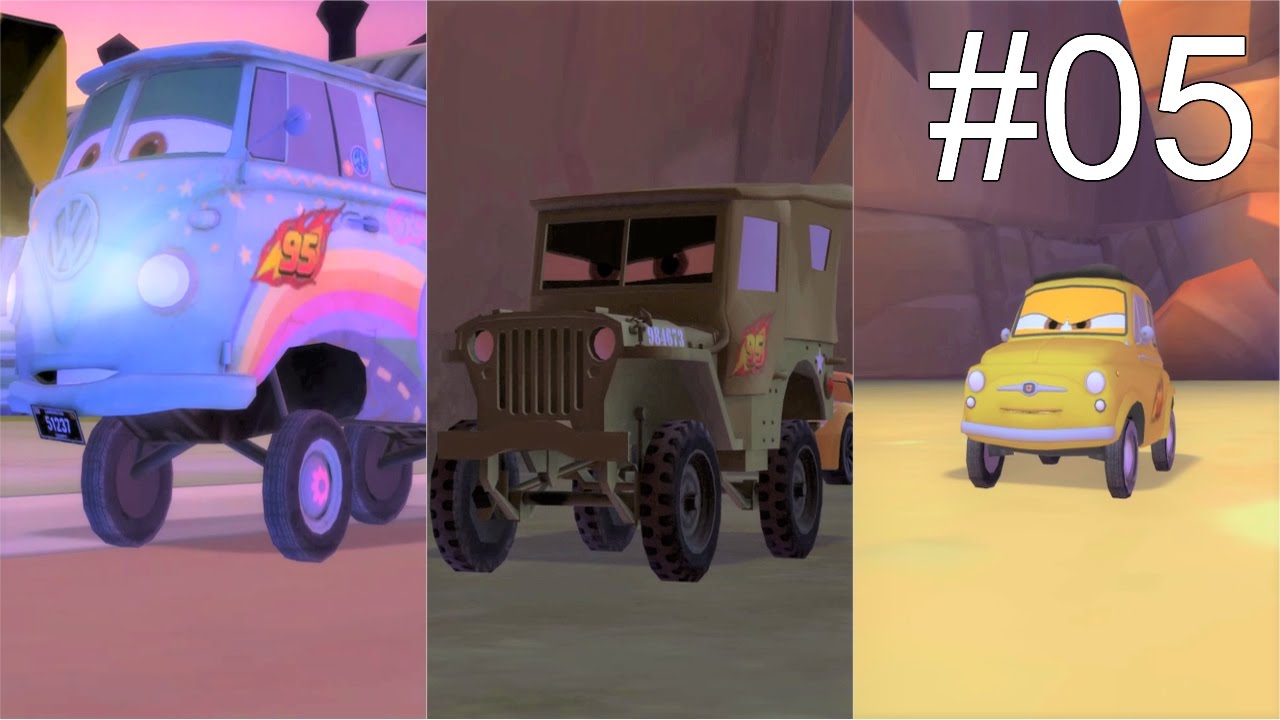 Disney Pixar Cars 2 Gameplay Racing Compilation #05 - YouTube