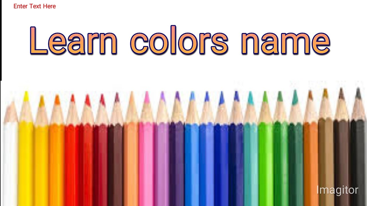 learn colors name for kids colors name in english colors show for kids ...