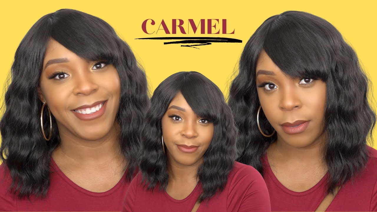 Mayde Beauty Synthetic Hair Candy Wig - CARMEL --/WIGTYPES.COM - YouTube