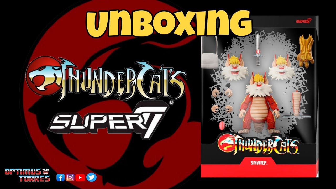SNARF / THUNDERCATS / ULTIMATES SUPER 7 / UNBUXING - YouTube