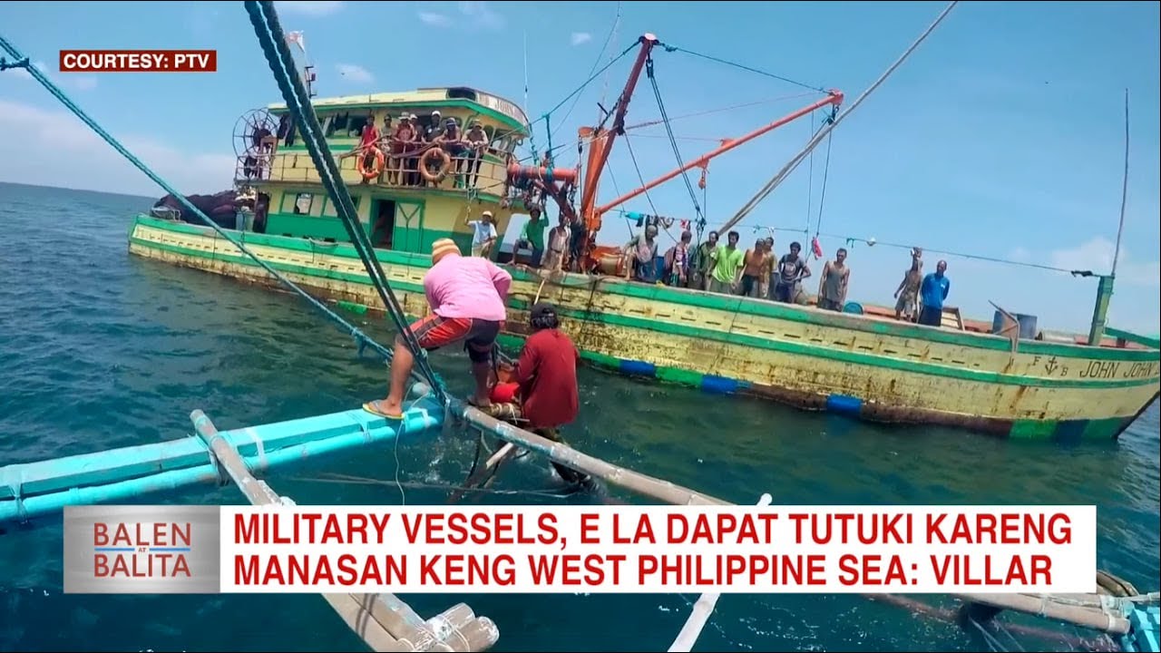 Military vessels, e la dapat tutuki kareng manasan keng West Philippine ...