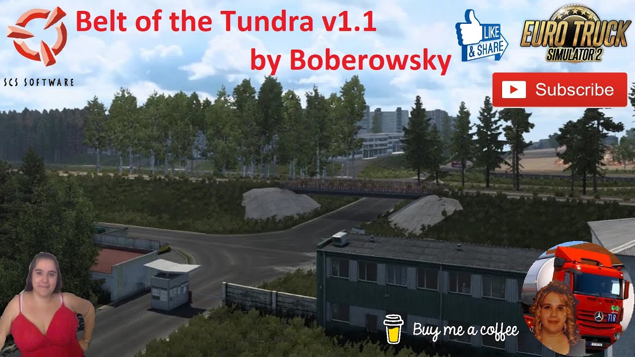 Euro Truck Simulator 2(1.49) Belt of the Tundra v1.1 by Boberowsky [1. ...