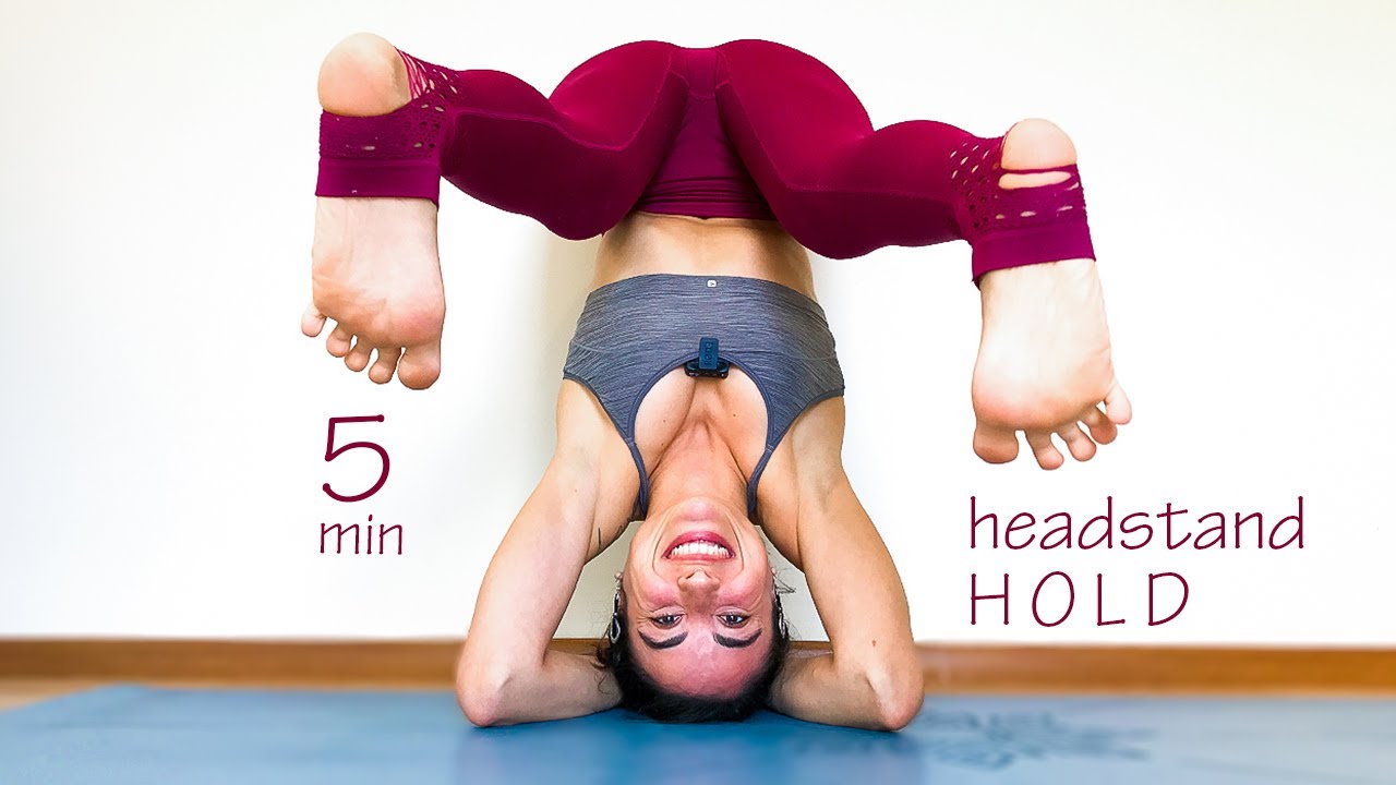 5 Minute HEADSTAND HOLD CHALLENGE - YouTube