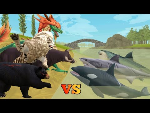 wildcraft wild world boss Vs Ocan world Bosses Who is winner? 😲😲😱 - YouTube