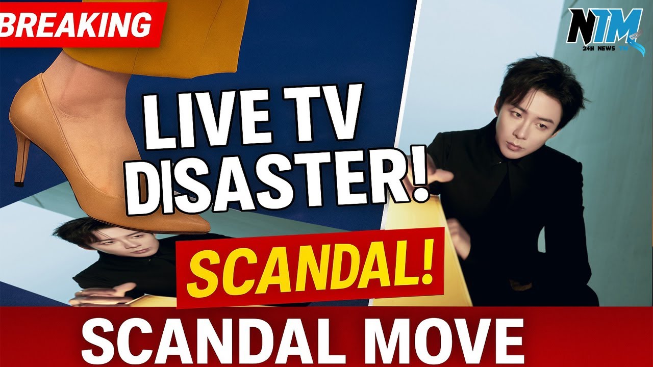 Live TV Scandal! Sandy Wu Steps on Liu Yunning's Photo and Explodes the Internet 😱🔥 - YouTube
