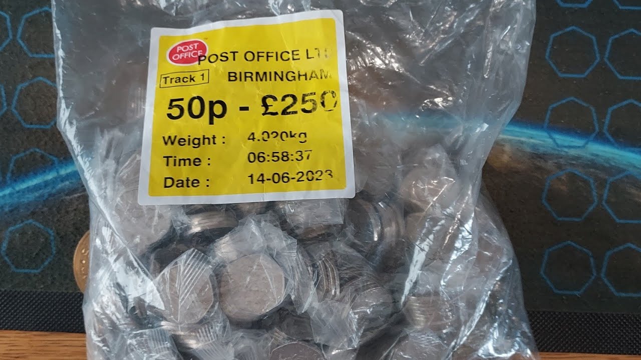 50p Hunt 138 Birmingham Sealed Bags (12.7.23) - YouTube