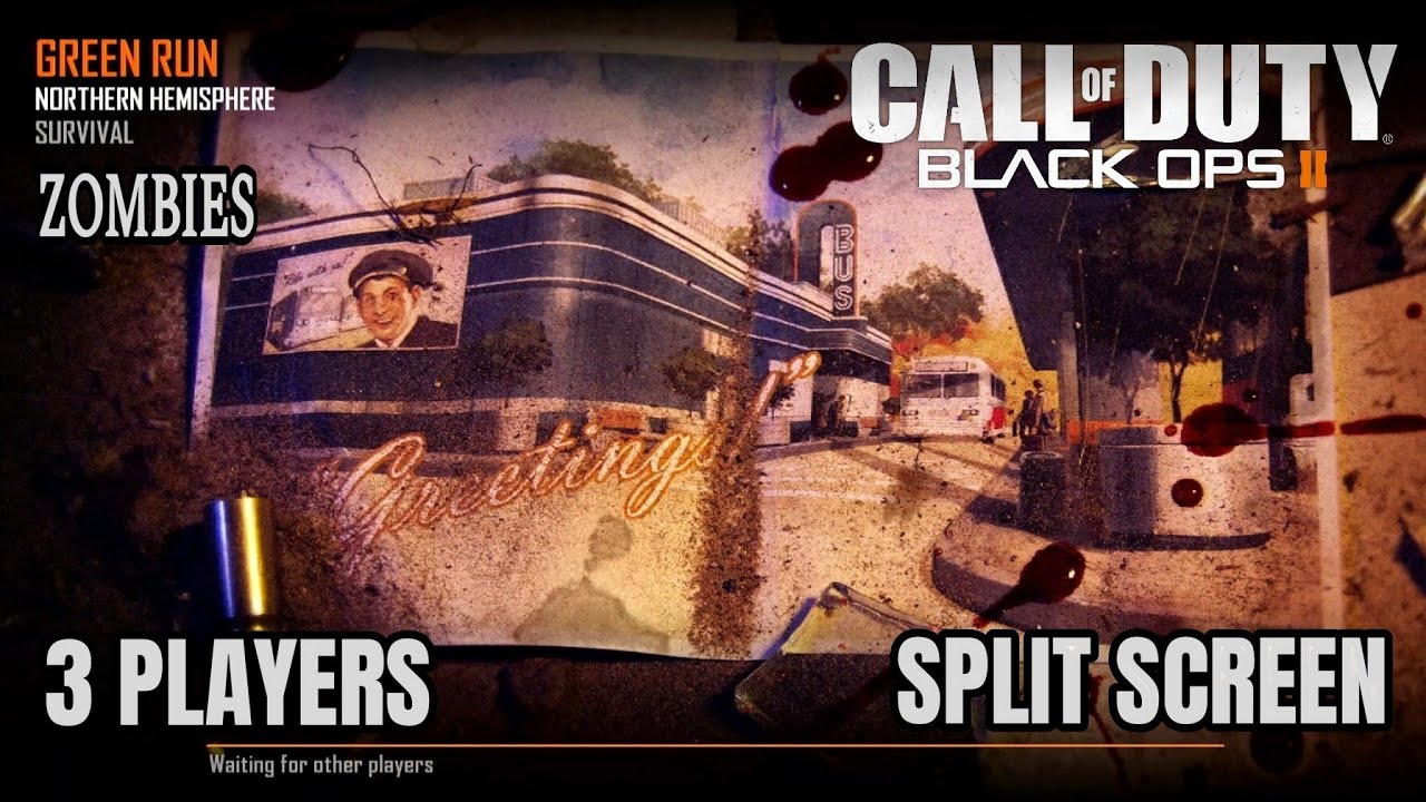 Call of Duty: Black Ops 2 | ZOMBIES | 3 Players | BUS DEPOT SURVIVAL ...