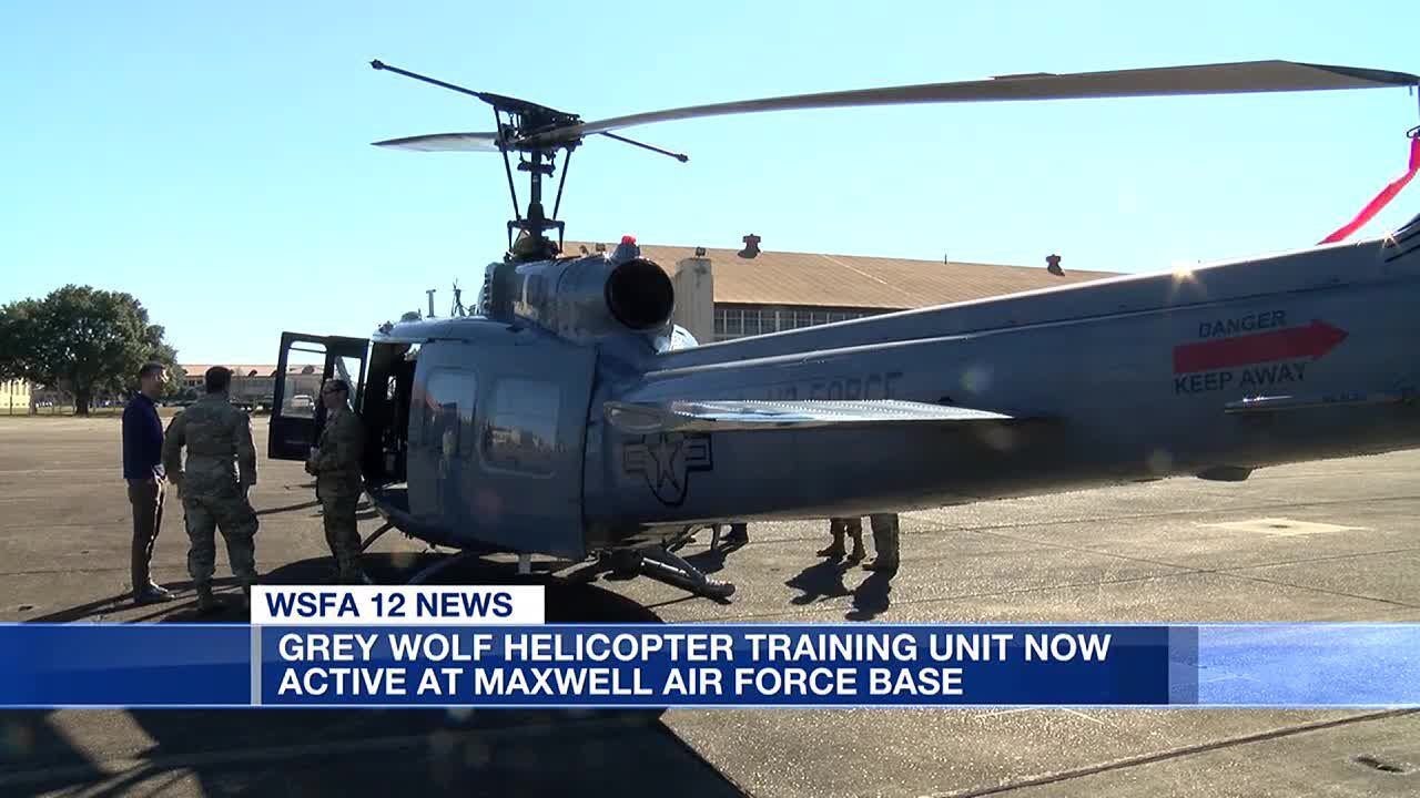 Grey Wolf helicopter training unit now active at Maxwell Air Force Base ...