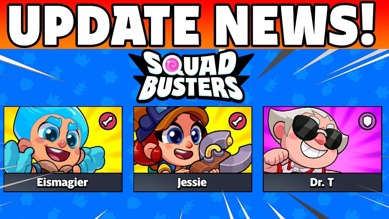 3 NEUE CHARAKTERE! 😍 SQUAD BUSTERS ⛄ Jessie, Eismagier & Dr. T! - YouTube