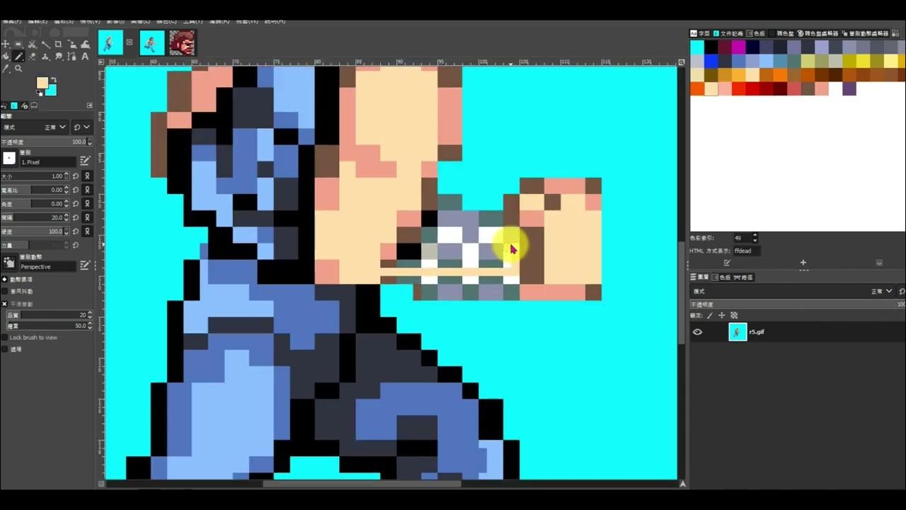 OpenBor---How do I make a new character profile 我如何製作新的角色圖檔 - YouTube