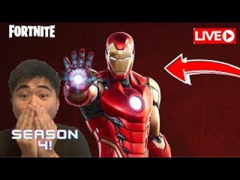 FORTNITE LIVE! New Marvel Update - YouTube