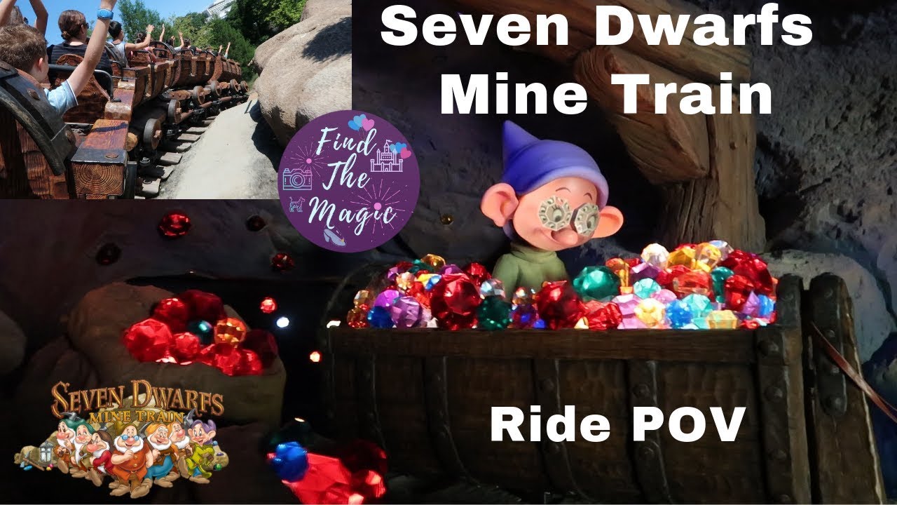 Seven Dwarfs Mine Train On-Ride POV | Magic Kingdom Disney World ...