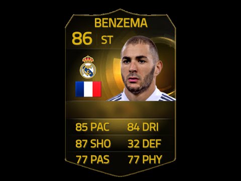 FIFA 15 IF BENZEMA 86 60 FPS Player Review & In Game Stats Ultimate ...