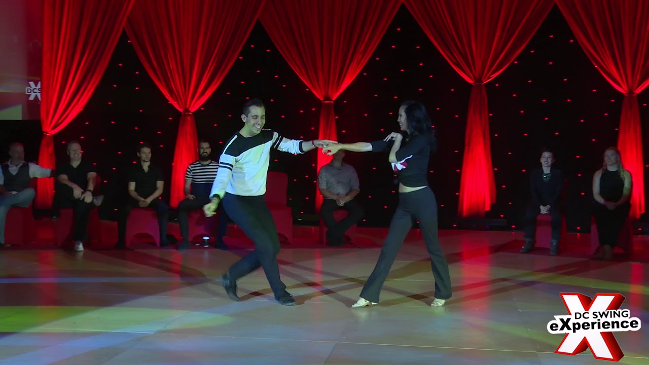 DCSX 2018 Invitational Jack & Jill Hugo Miguez & Laureen Baldovi - YouTube