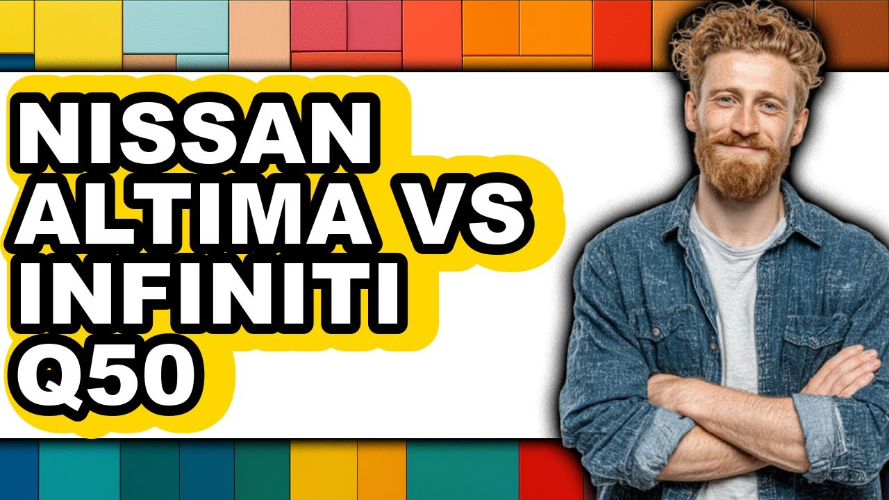 Nissan Altima vs Infiniti Q50 - Full Comparison - YouTube