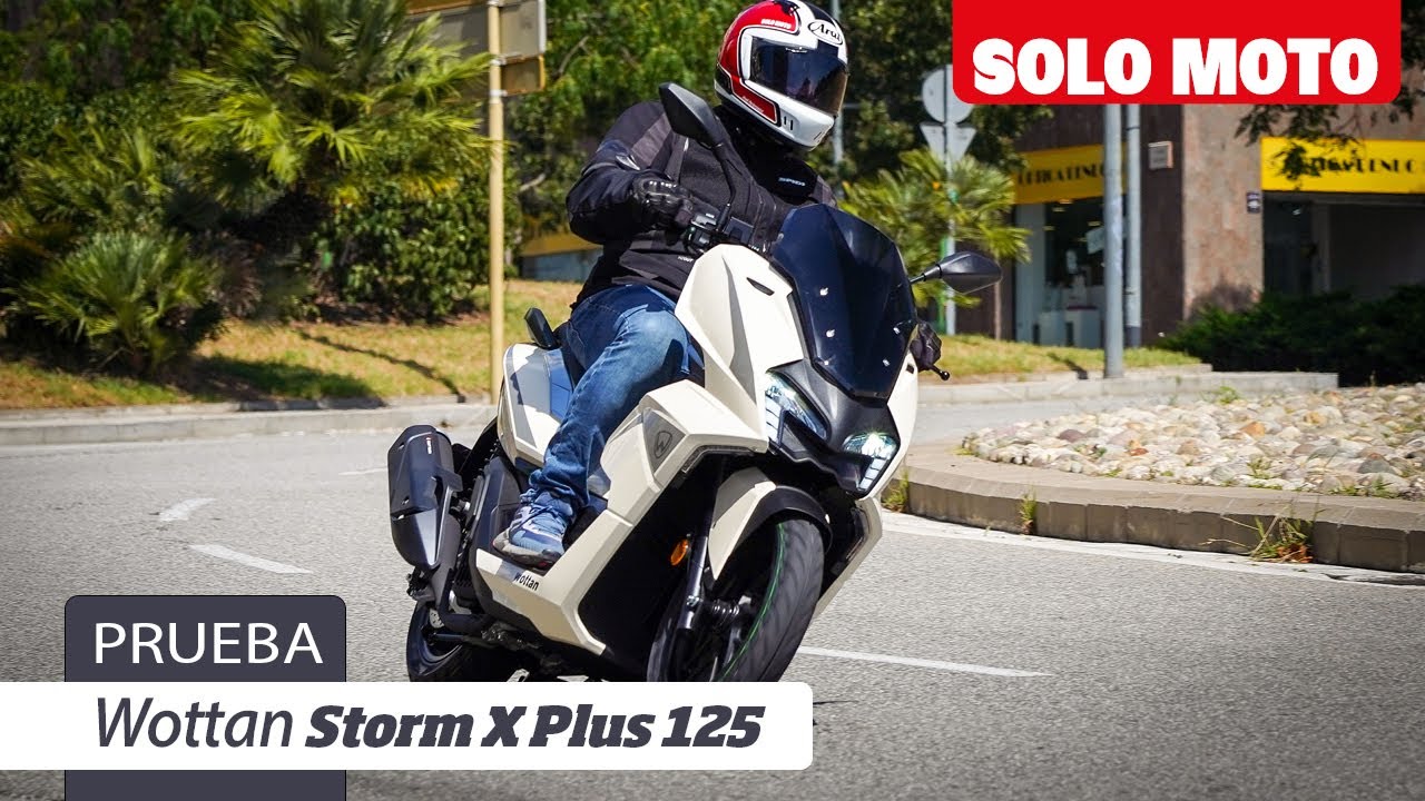 Wottan Storm X Plus 125 | Prueba | Review en español - YouTube