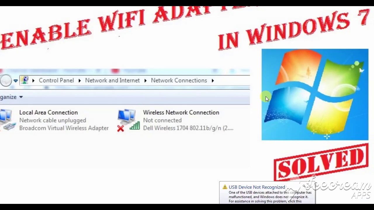 How To Enable and disable wifi & fix frequently disconnecting Internet ...
