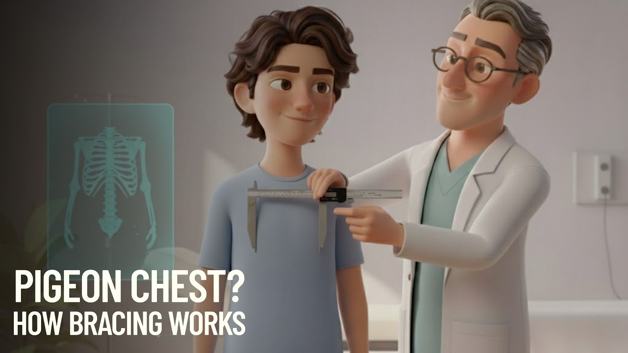 Pectus Carinatum Explained: Pigeon Chest, Bracing, and Scoliosis - YouTube