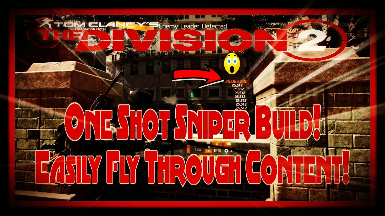 The Division 2 - One Shot Sniper Build - One Tap Named Bosses! Fly ...