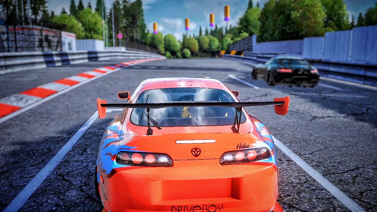 Toyota Supra MK4 Full Race | Mobile Gameplay Drive Zone Online - YouTube