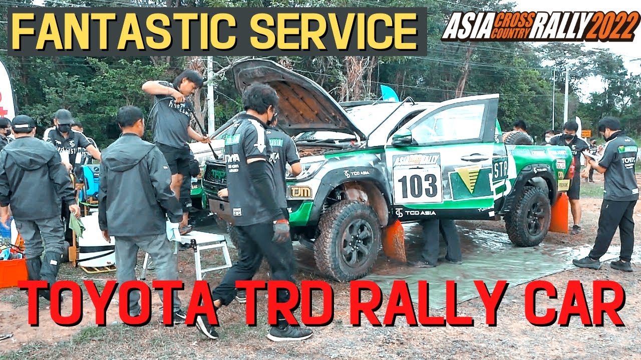 TOYOTA TRD ASIA CROSS COUNTRY RALLY SERVICE TEAM #AXCR #RALLY #랠리 #오프로드 ...