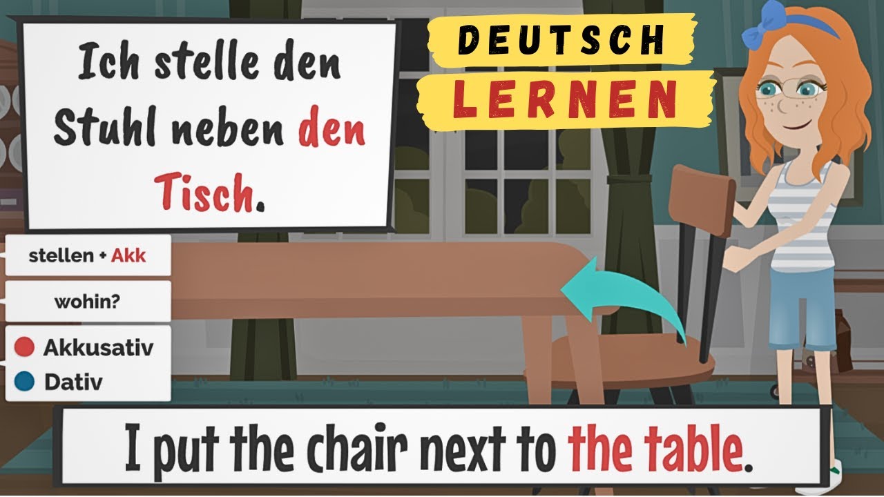 Deutsch lernen A1 - A2 | german A1 - A2 | Deutsch für Anfänger | Dativ ...