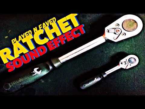 Ratchet Sound Effect / Wrench Sound Effect / Sound Of Ratchets ...