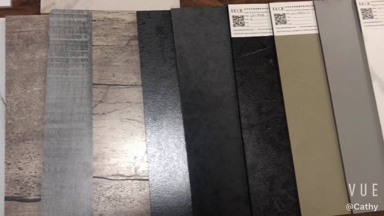 Temperable ceramic frit enamelled Glass Samples - YouTube