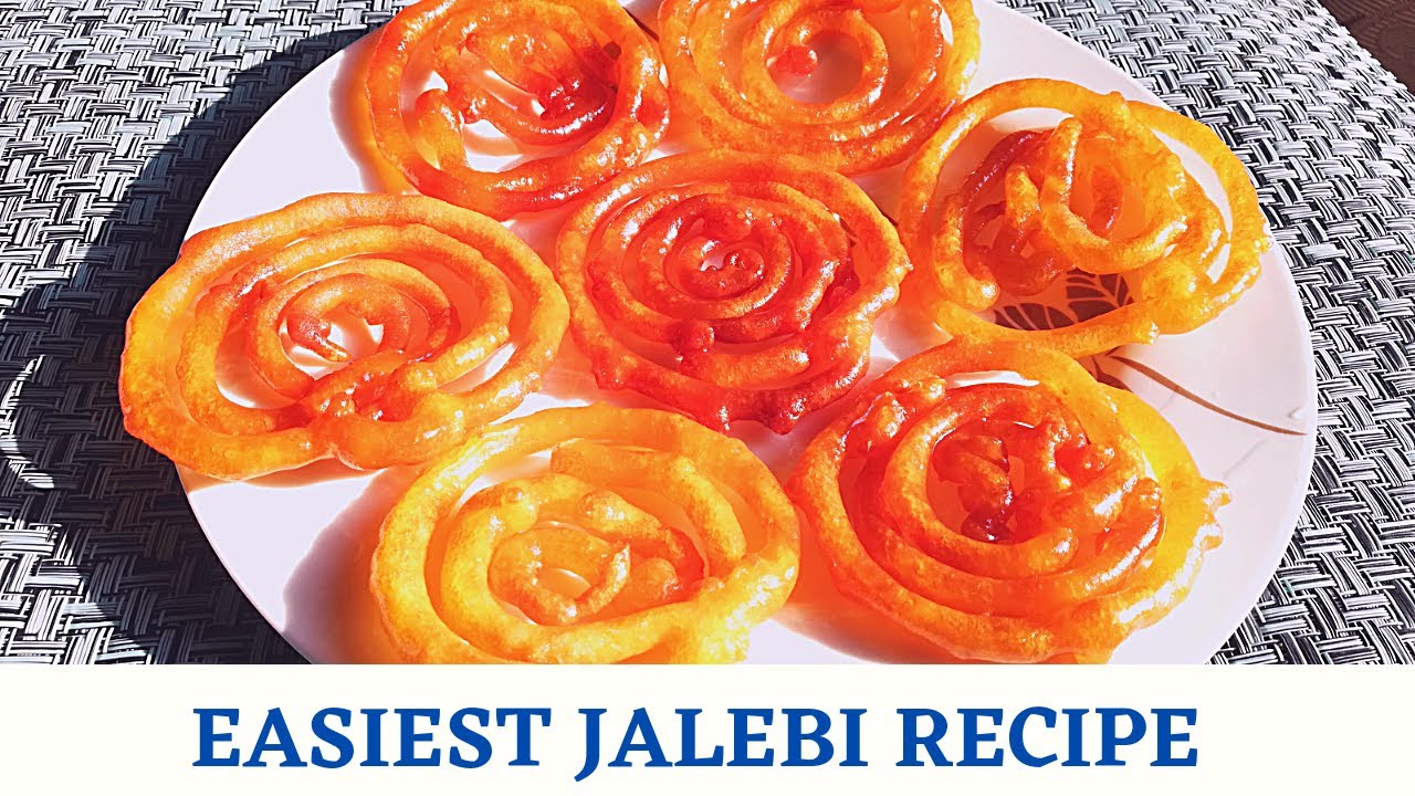 How To Make Jalebi Recipe In Just 30 Minutes! - YouTube