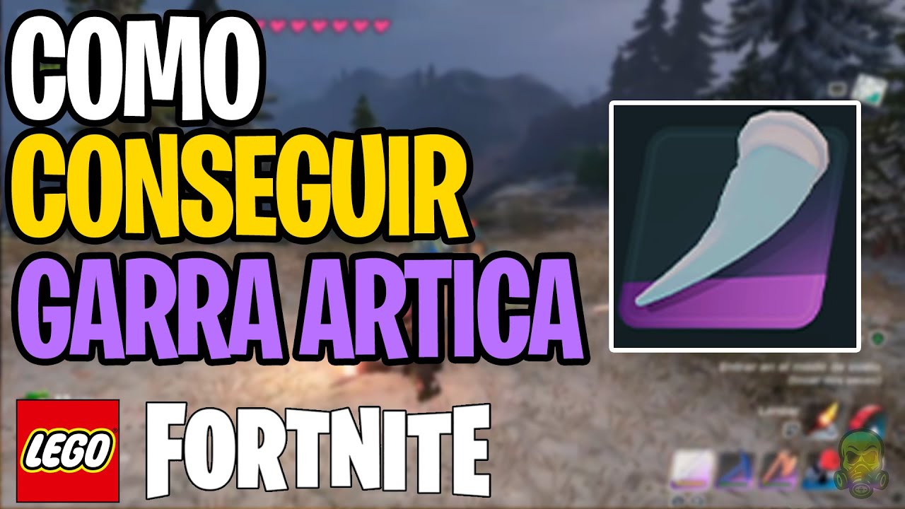 COMO CONSEGUIR GARRA ARTICA EN LEGO FORTNITE! - YouTube
