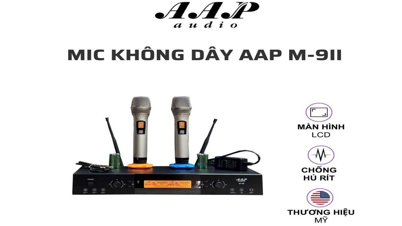 Siêu hay micro aap m9 ii đẳng cấp - YouTube