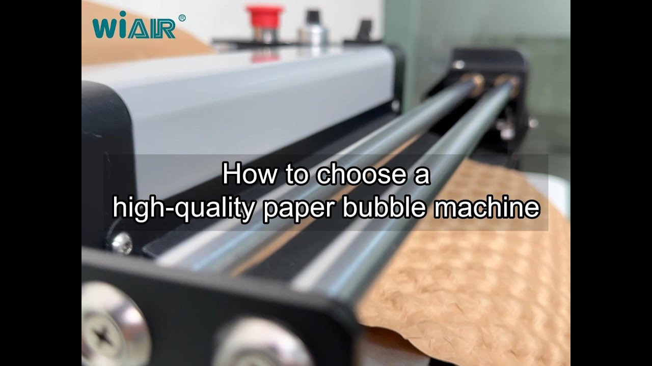 How to choose a high-quality paper bubble machine - YouTube