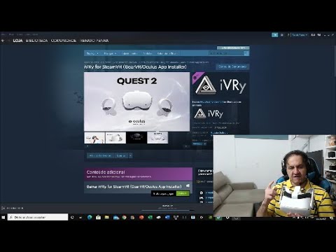 Play Oculus quest 2 wireless with ivry app - YouTube