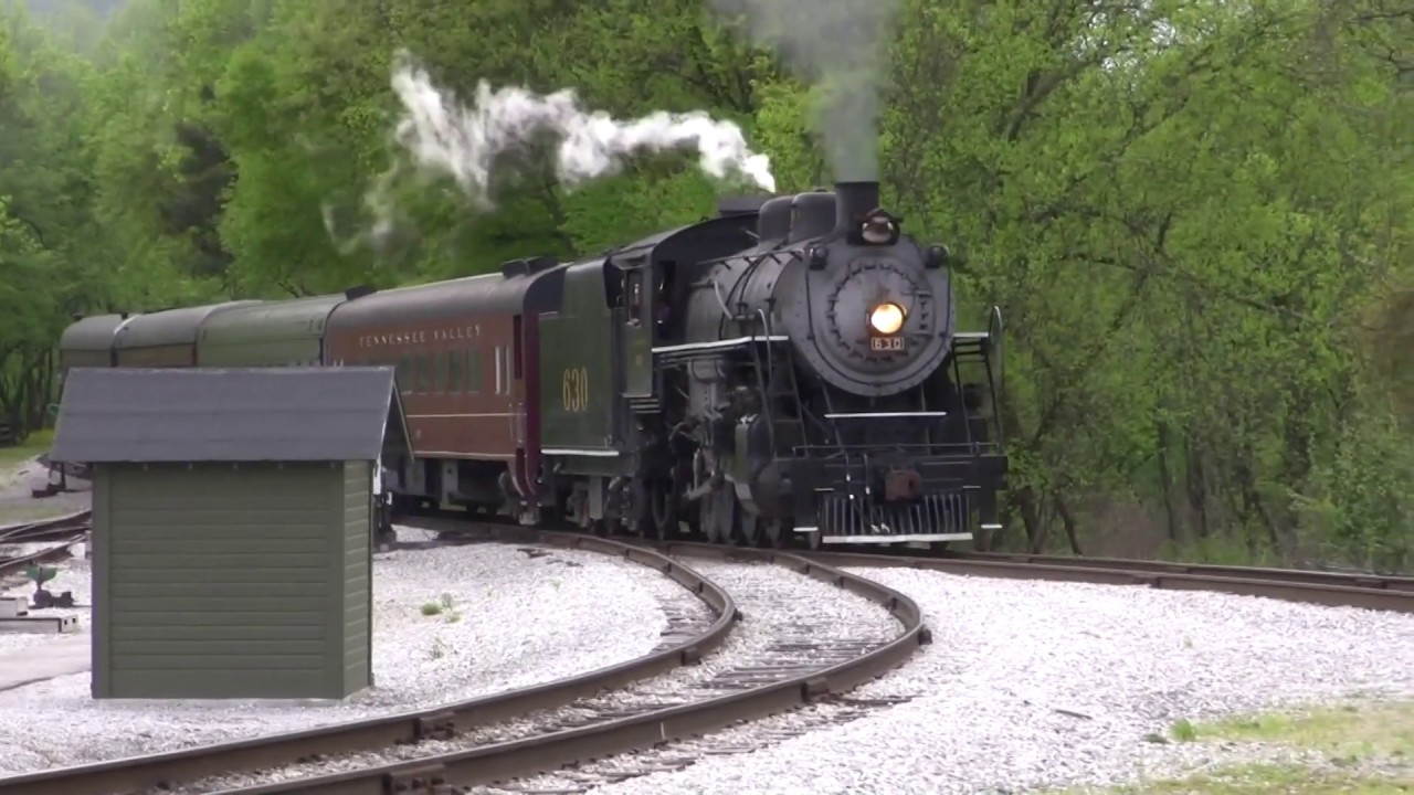 THE TENNESSEE VALLEY RAILROAD MUSEUM(TVRM) IN CHATTANOOGA,TN. 4-13-2019 ...