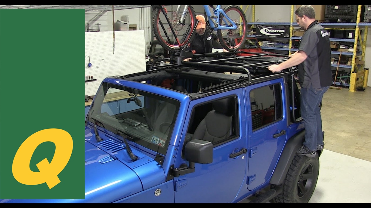 Rugged Ridge Exo-top for Jeep Wrangler JK Review - YouTube
