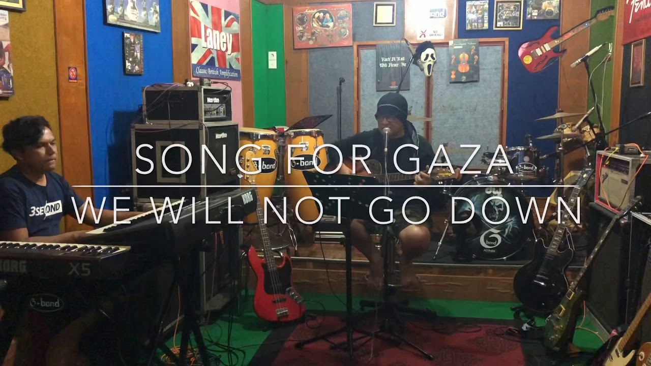 We will not go down/Song for Gaza (cover Micheal Heart 2009) by D ...