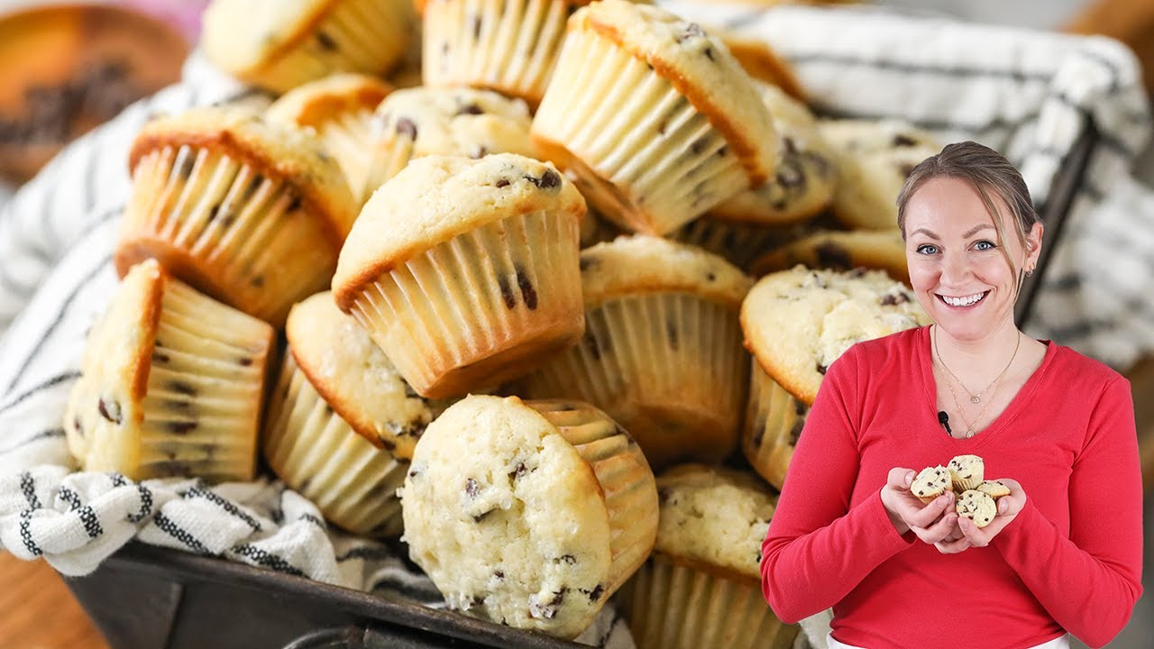 The Cutest, Fluffiest Mini Muffins - YouTube
