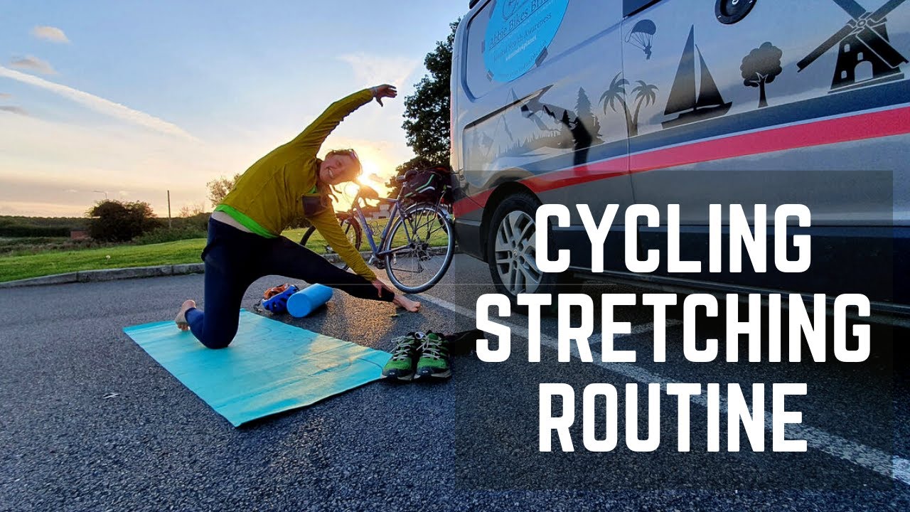 Gentle Post Hiking and Cycling Stretching Routine - YouTube