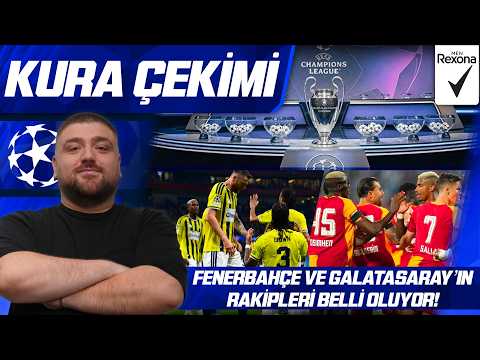 Şampiyonlar Ligi Kura Çekimi | Canlı Takip | Galatasaray ve Fenerbahçe'nin Rakipleri Belli Oluyor