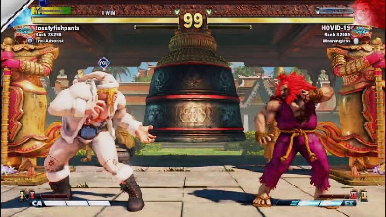 Street Fighter V | Alex vs. Akuma Taunt to Get Rekt - YouTube