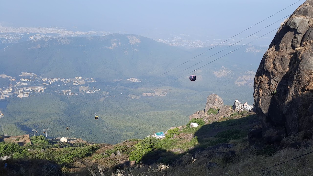 ROPE WAY VIEW FROM GIRNAR - YouTube